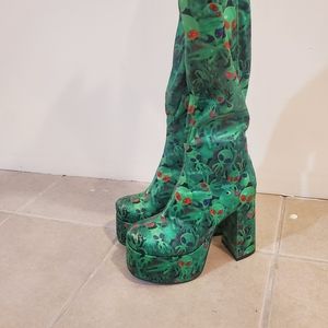 Dolls Kill | Shoes | Dolls Kill Alien Thigh High Boots | Poshmark